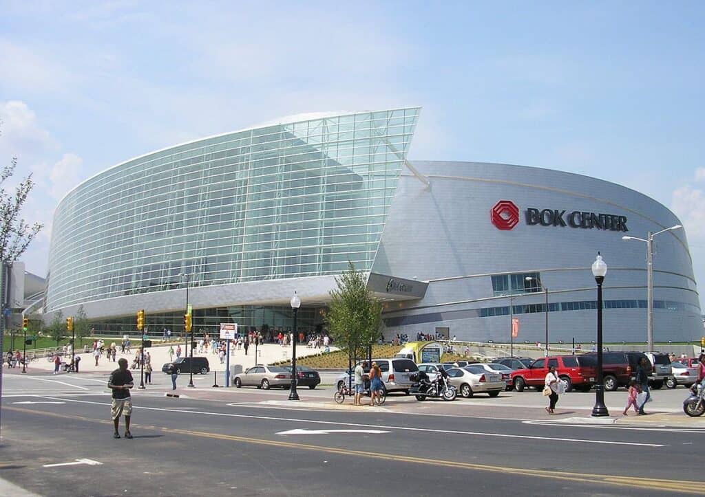 BOK Centre: César Pelli’s Contemporary Glass, Concrete and Steel Arena ...