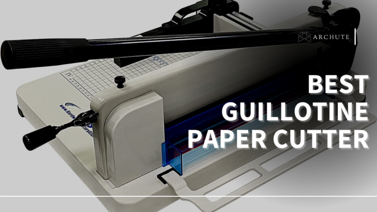Best Guillotine Paper Cutter for Crafts and Card Making - Archute