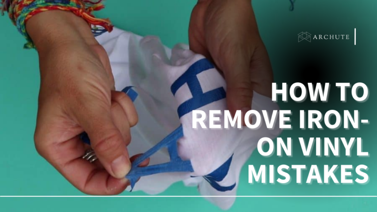 2 Methods on How to Remove Iron-on Vinyl Mistakes - Archute 2 Methods on How to Remove Iron-on Vinyl Mistakes - Archute