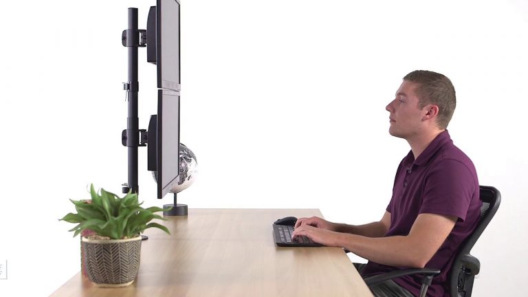 Best Freestanding Dual Monitor Stand to Stay Clutter-Free - Archute