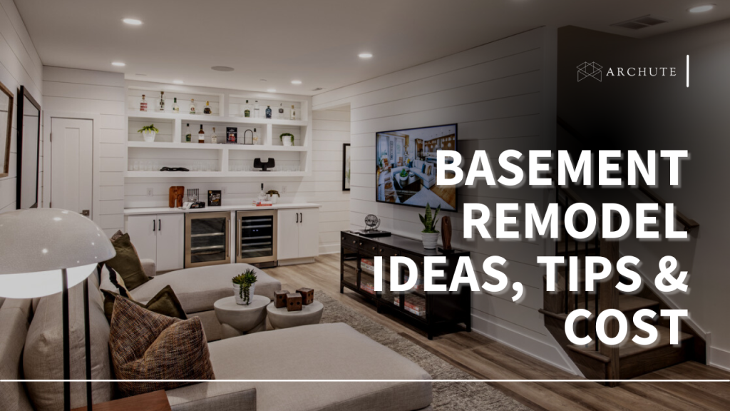 Basement Remodel Tips, Ideas, & Cost For a Basement Makeover - Archute
