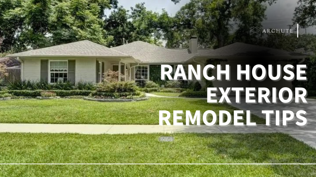 Ranch House Exterior Remodel Tips, Ideas, & Makeover Cost - Archute