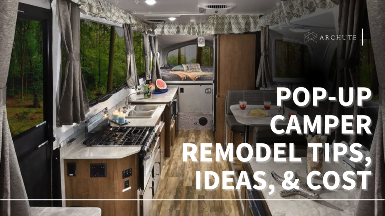 Pop-Up Camper Remodel, Tips, Ideas, & Cost for a Pop-Up Camper Makeover ...