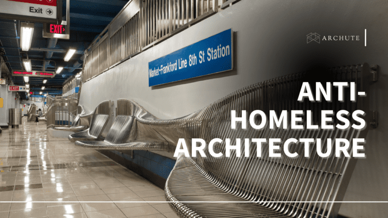 Anti-Homeless Architecture; Characteristics and Examples - Archute