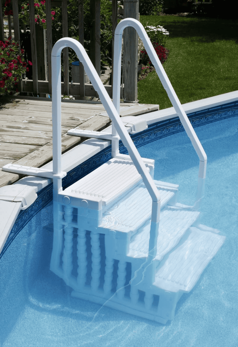 5 Best Swimming Pool Ladders for Easy and Safe Access to a Pool - Archute