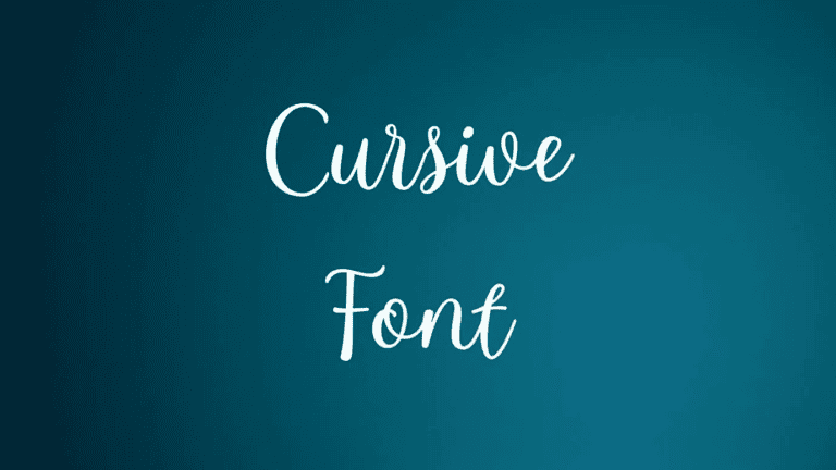 Best Cursive Fonts for Cricut for Crafting Ideas - Archute